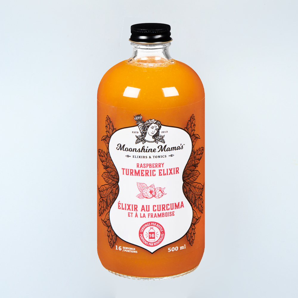 Raspberry Turmeric Elixir - concentrated turmeric-based elixir ...